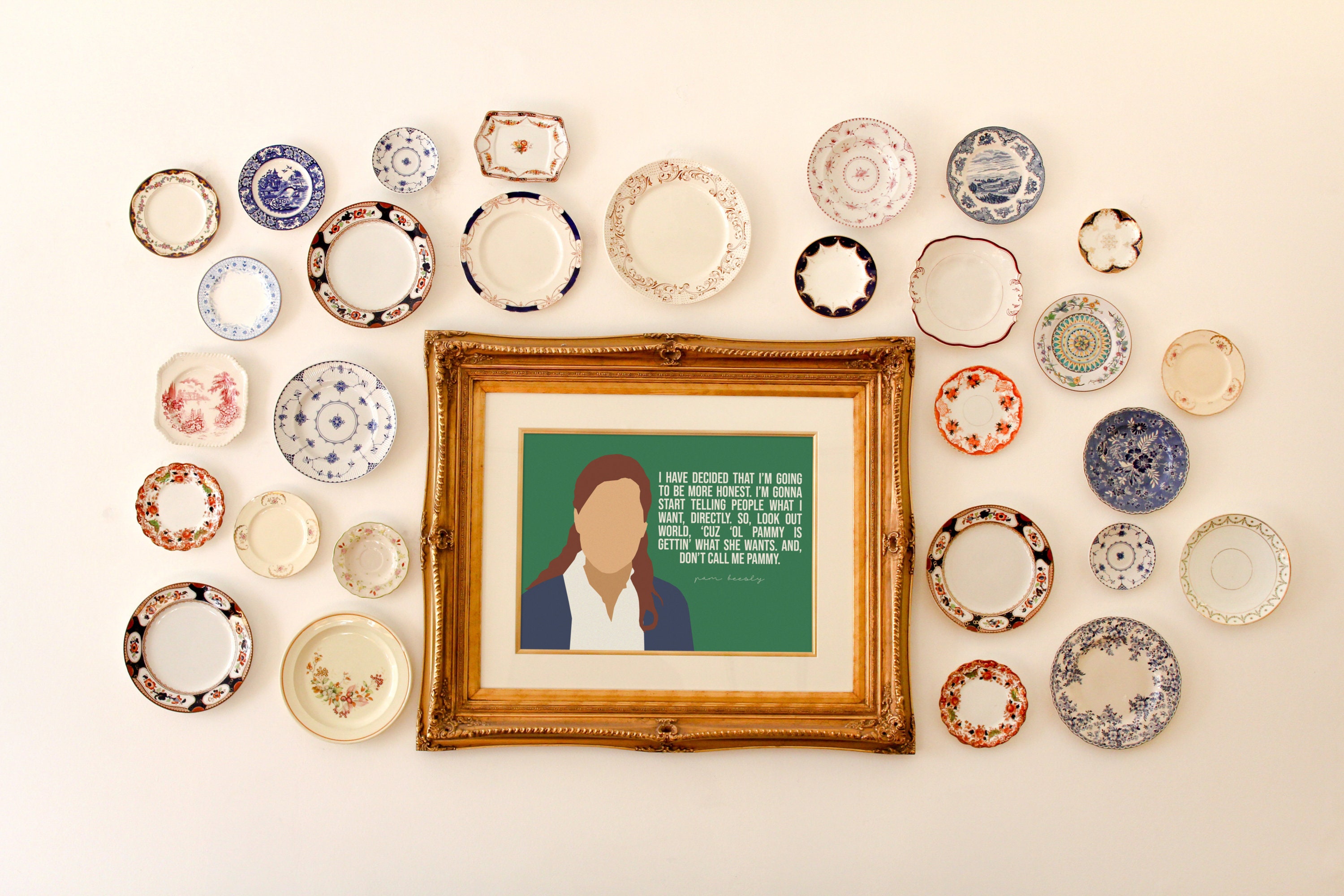 Pam Beesly Quote Don't Call Me Pammy The Office TV | Etsy