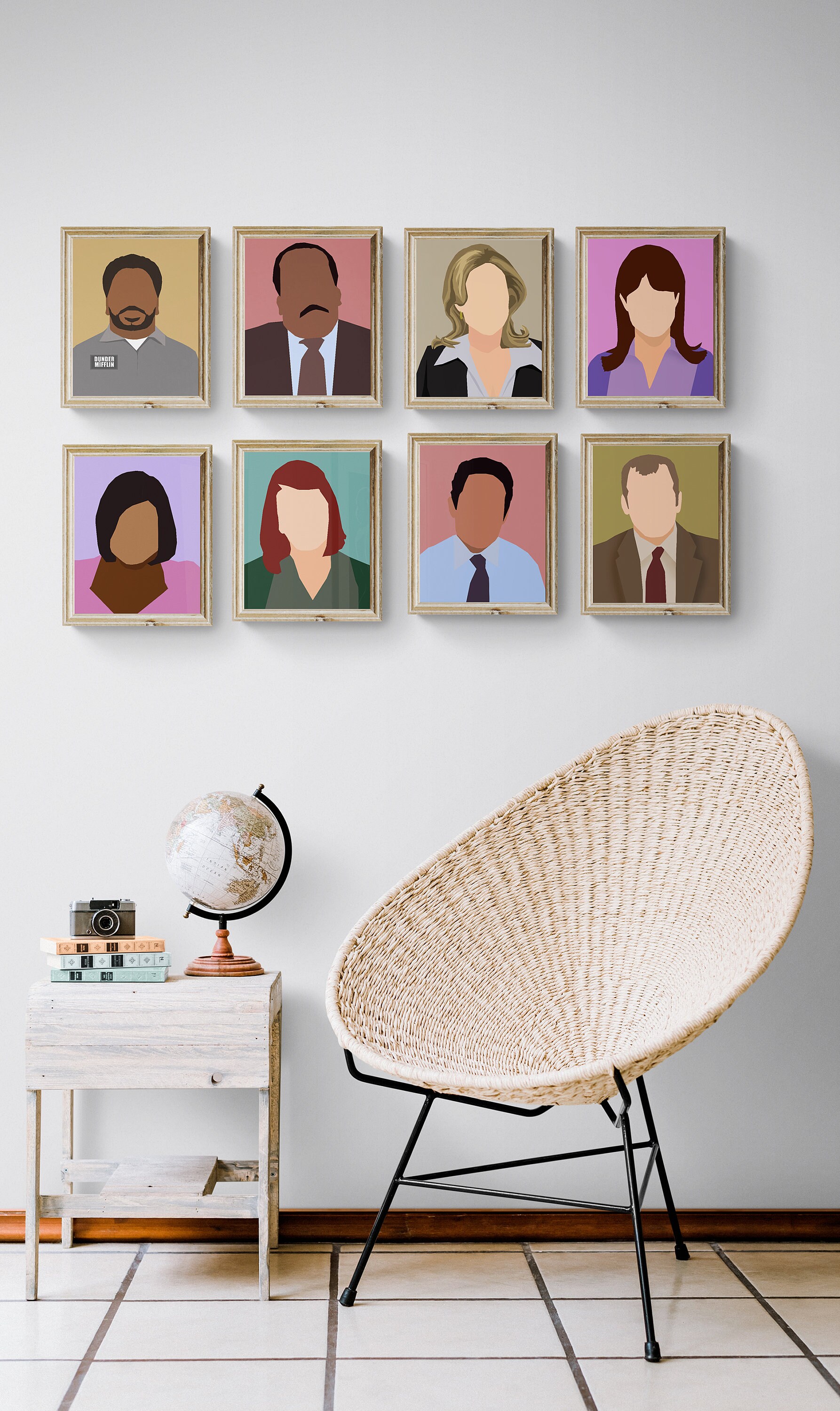 The Office Tv Show Poster Set, Minimal Tv Art Printable - Etsy Canada