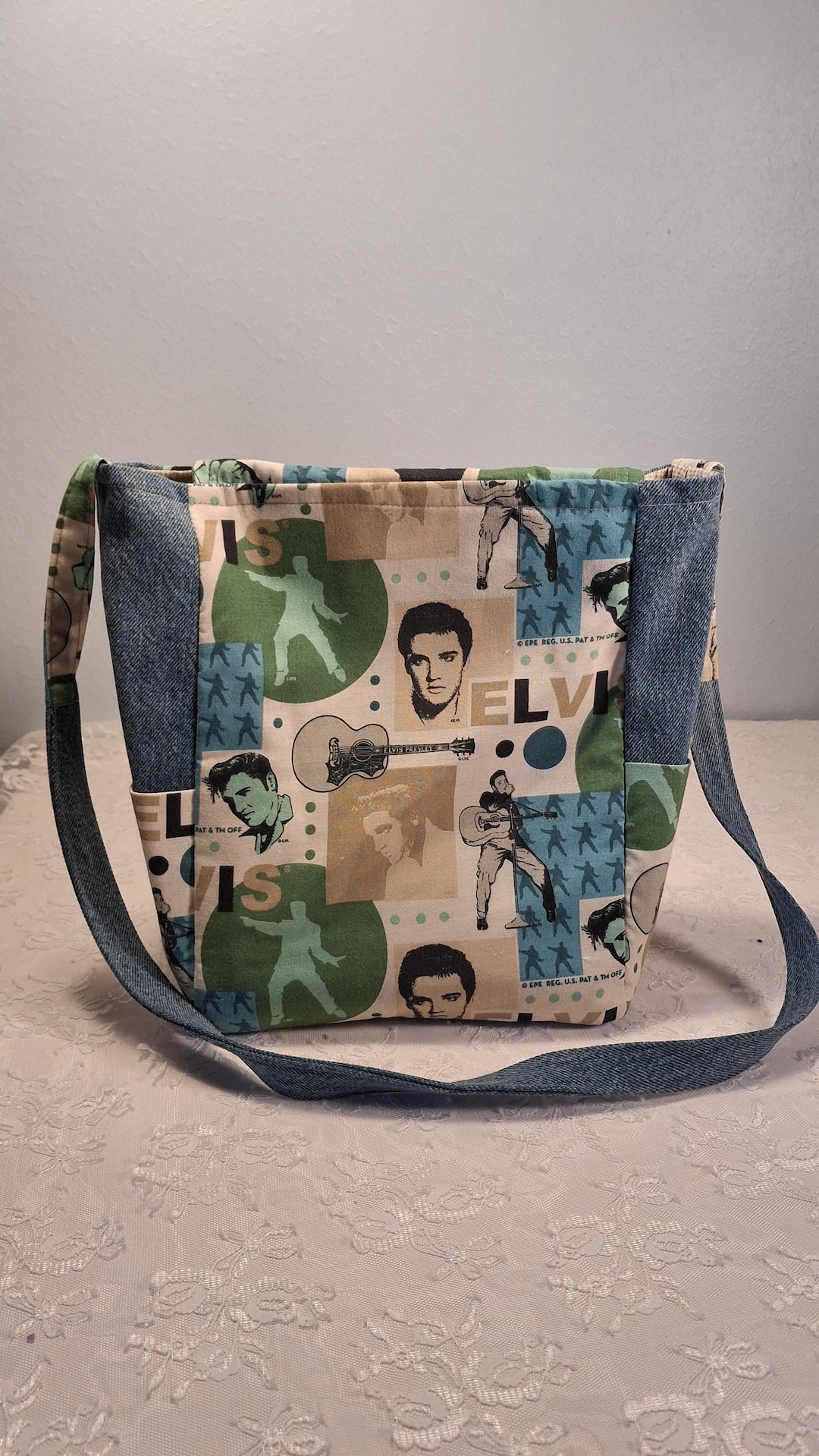 ELVIS PURSE Made With Vintage Fabric Ready to Ship to the Person Who ...
