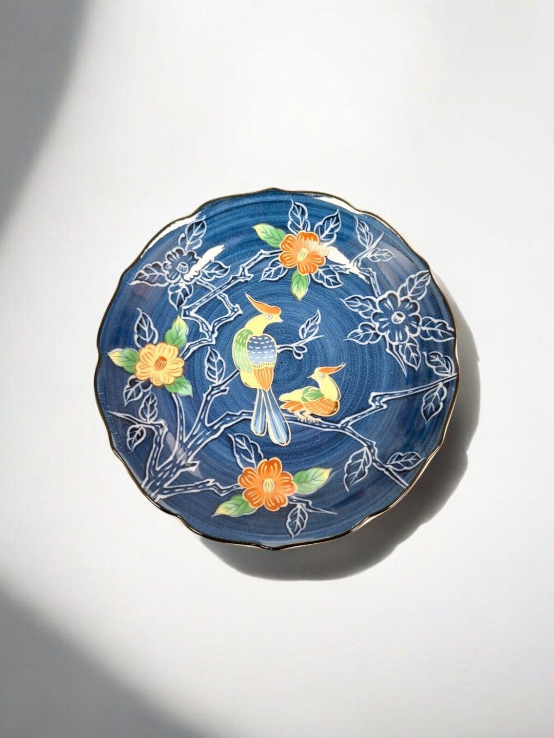 Vintage Arita Juzan Hama Namasu Japanese Handpainted Signed Golden ...