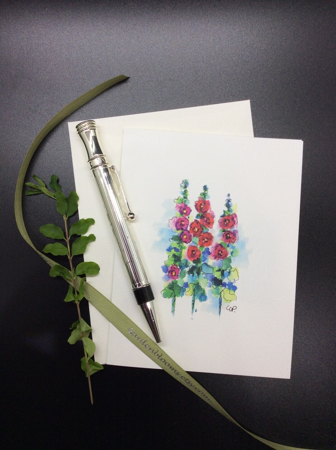 Set of Six Printed Notecards / Professionally Printed Watercolor ...