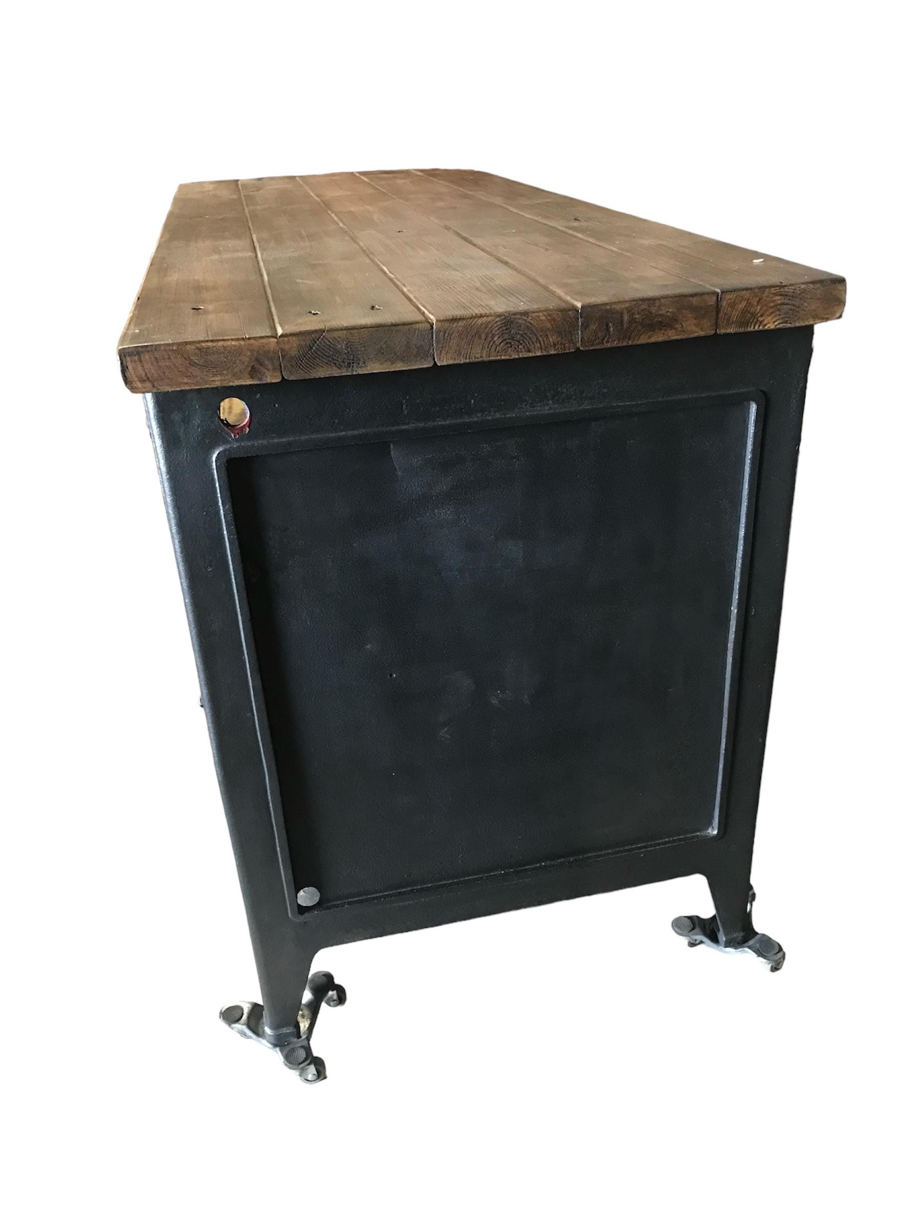 Reclaimed Kitchen Island - Etsy