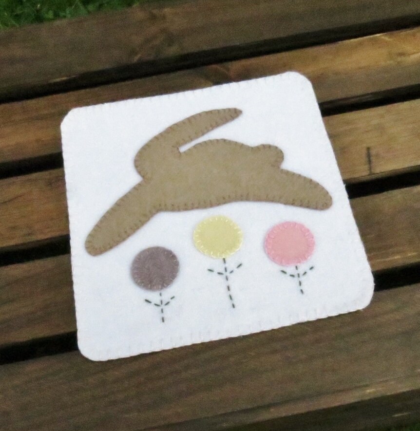 PDF Bunny Hop Wool Penny Rug Pattern Instant Download - Etsy