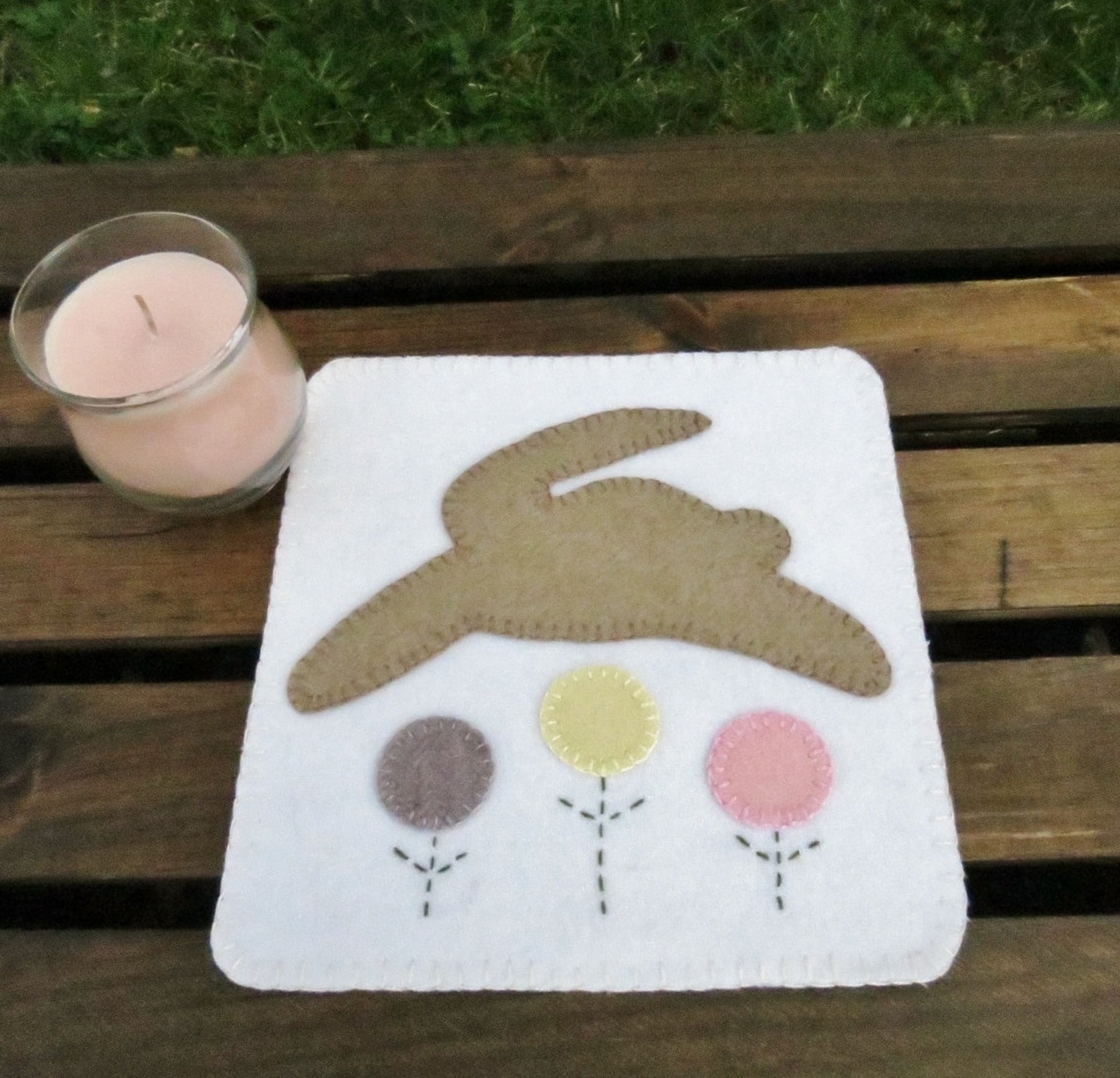 PDF Bunny Hop Wool Penny Rug Pattern Instant Download - Etsy