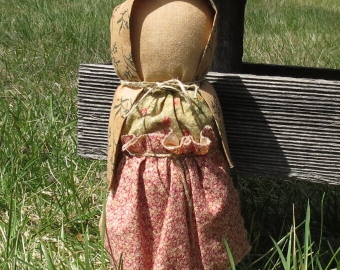 Primitive Stump Doll - Etsy
