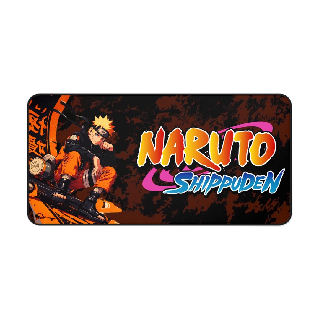 Naruto Shippuden Desk Mat - Anime Desk Accessory, Gamer Gift, Office ...