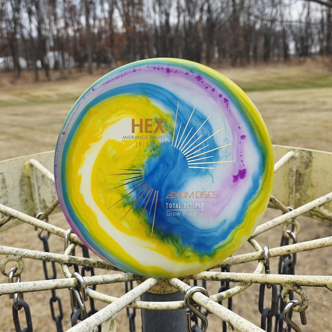 Axiom Total Eclipse Hex W/ Swirl Bed Design | Dyed Disc Golf Disc ...