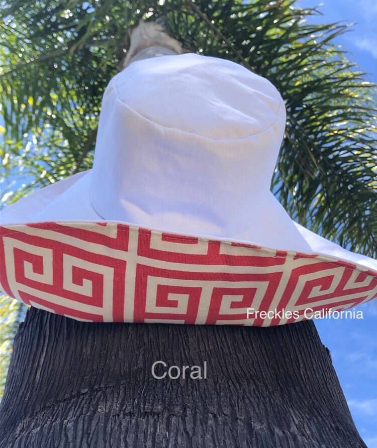 Wide Brim Sun Hat, PICK Your COLOR Sun Hat, CUSTOM Sunhat, Select Your ...