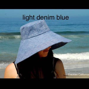 Extra Large Sun Hat for Big Heads, Wide Brim Sun Hat, Custom Hat SELECT ...