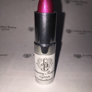 Metallic Lipstick, Shimmering Raspberry, Glitter - Etsy