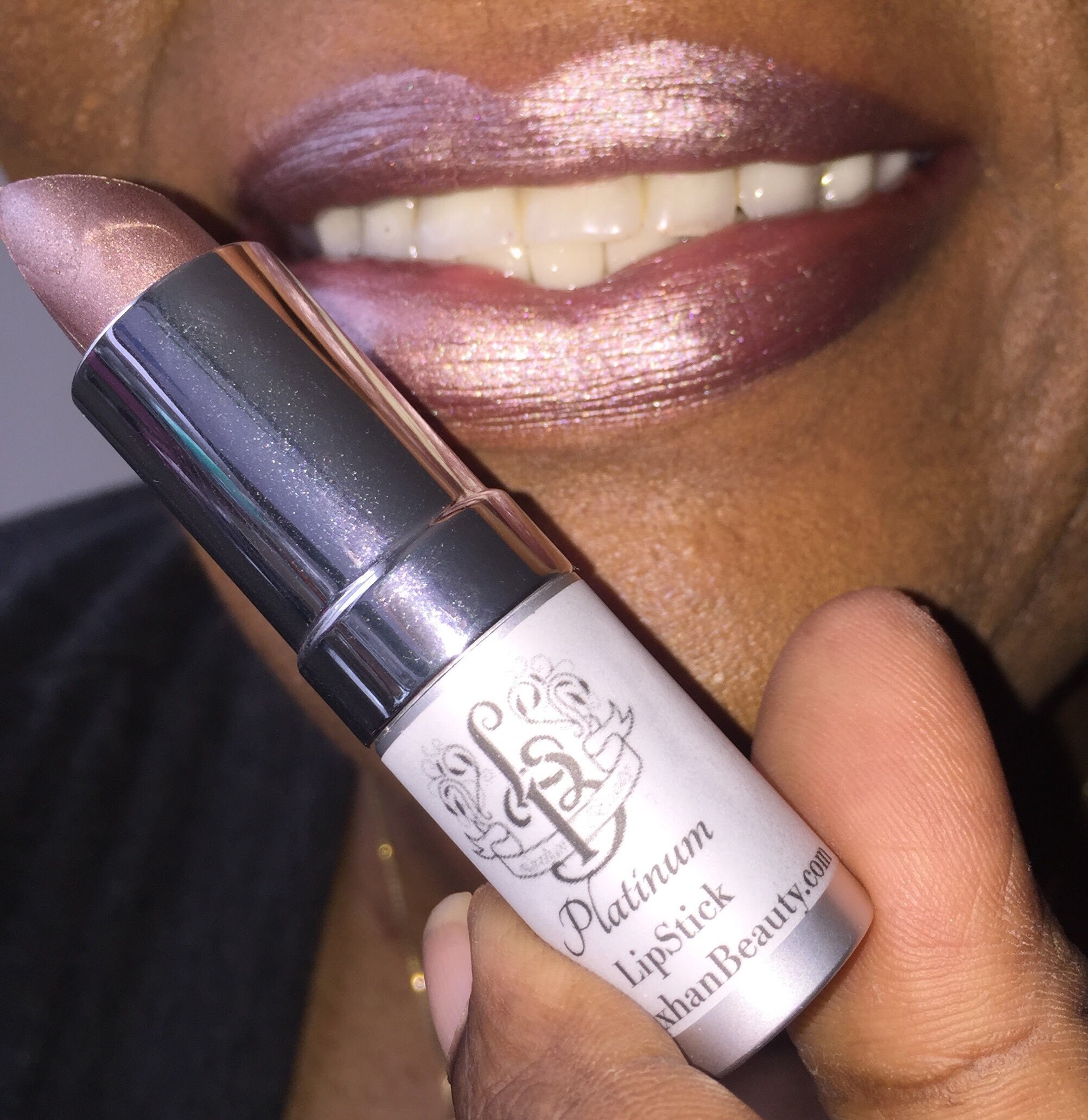 Metallic Lipstick, Platinum Metal - Etsy
