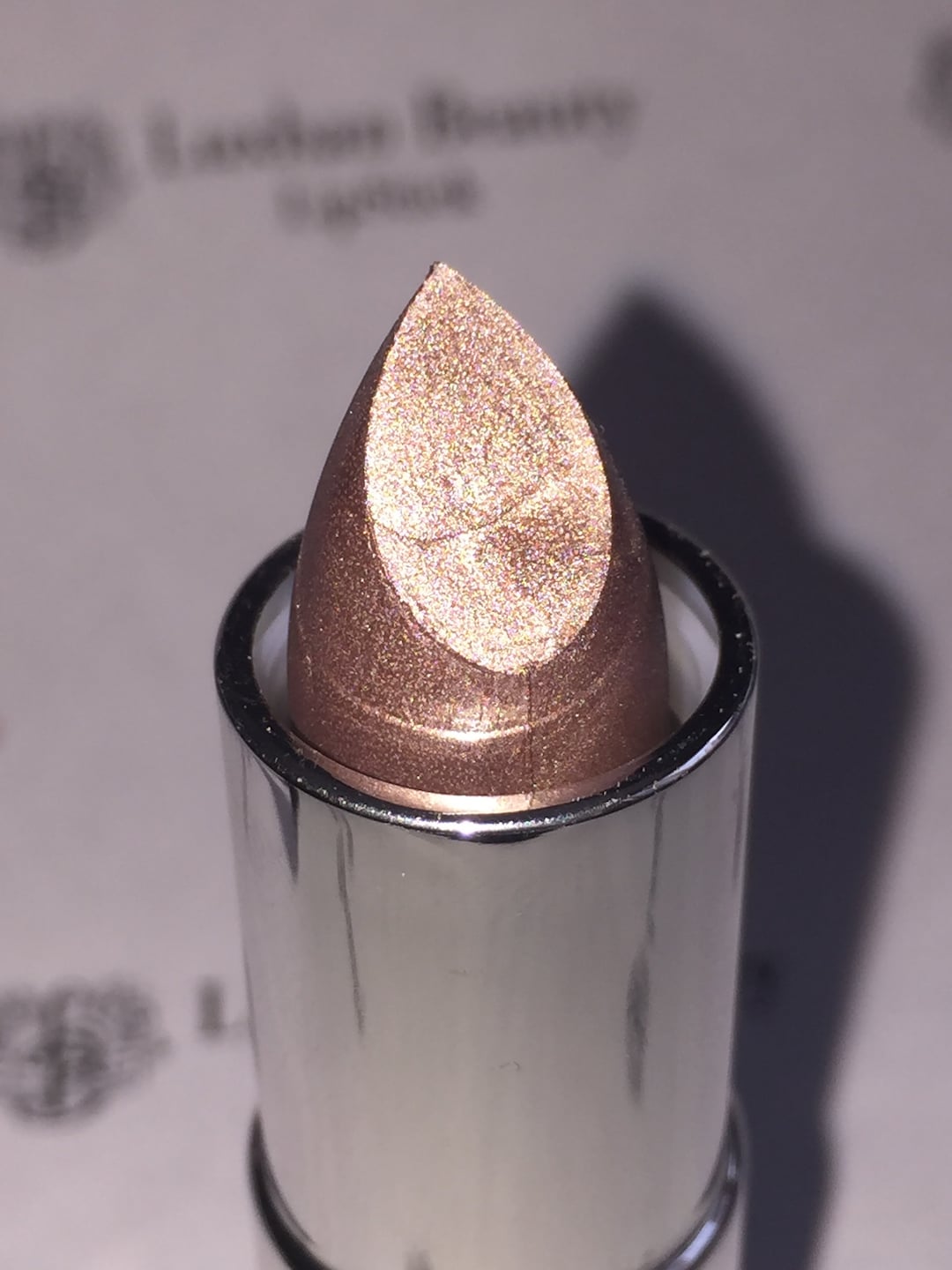 Metallic Lipstick, Platinum Metal - Etsy