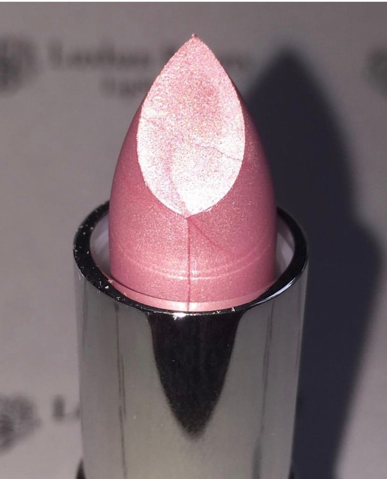 Lipstick, Pink, Ice Princess, Metal, Shimmery, Statement, Metallic - Etsy