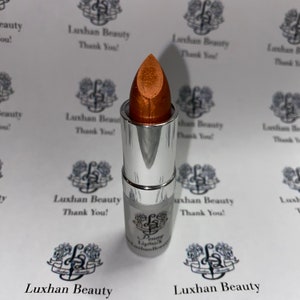 Lipstick, Penny, Copper, Metal, Shimmery, Statement, Metallic - Etsy