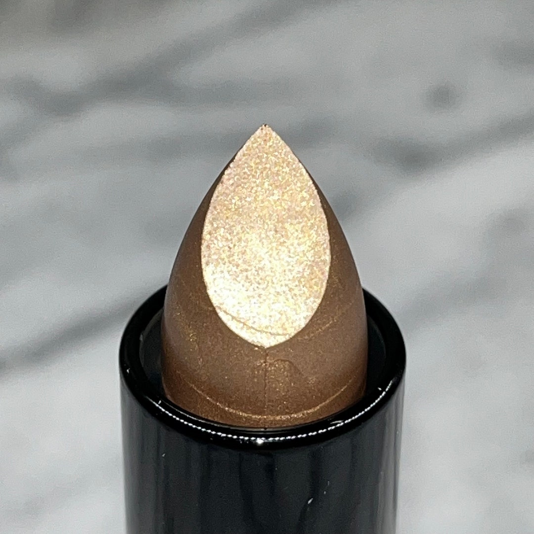 Metallic Lipstick, HD Lipstick Shimmering Desert Sand - Etsy