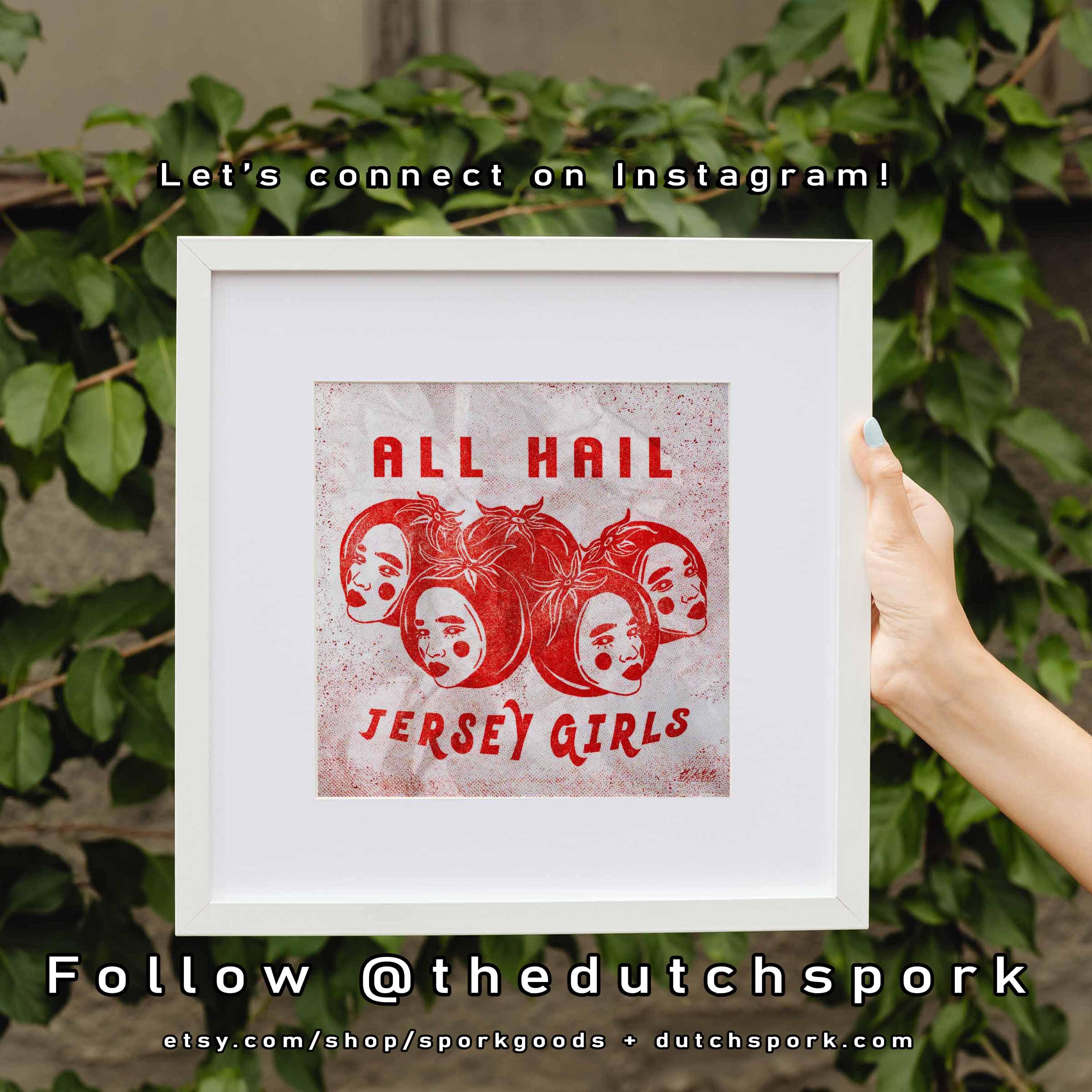 NEW JERSEY Art Print | All Hail Jersey Girls Artwork, Celebrating ...