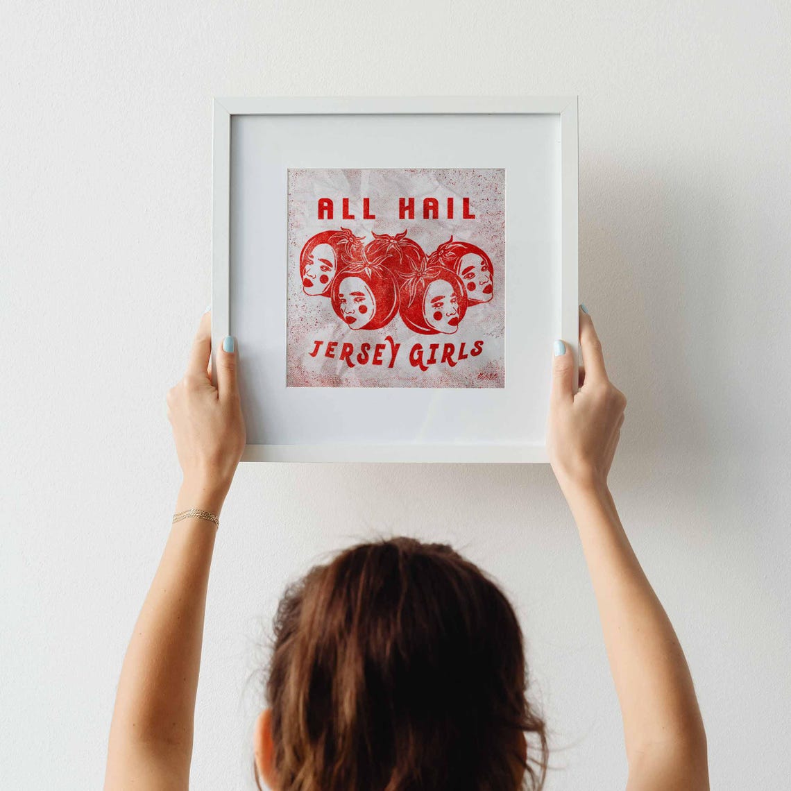 NEW JERSEY Art Print | All Hail Jersey Girls Artwork, Celebrating ...