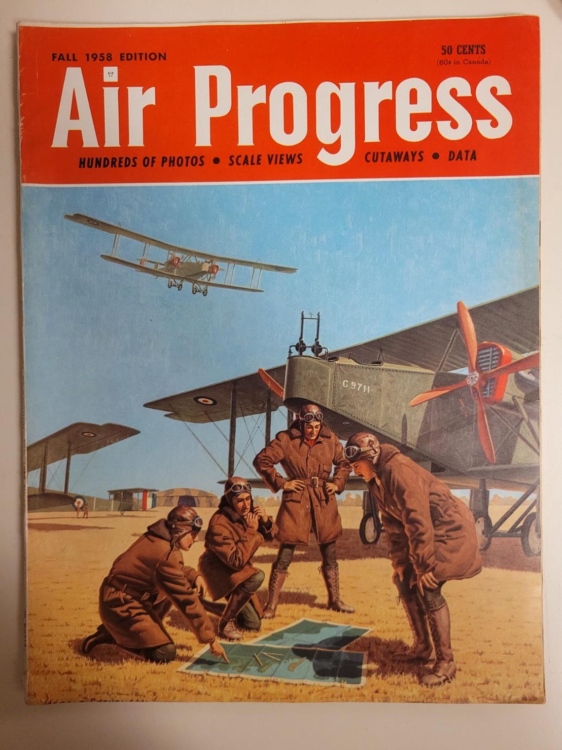 Fall 1958 Air Progress Magazine - History of Aviation - WWI British ...