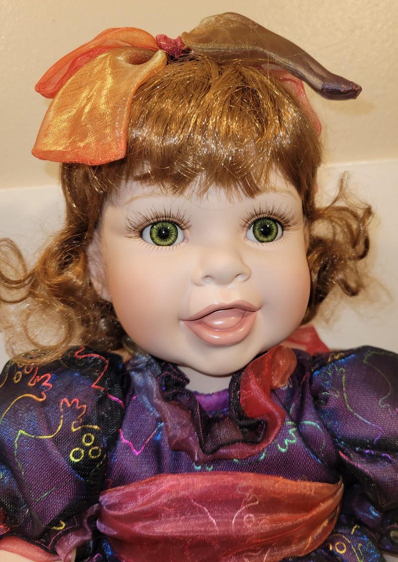 RARE Marie Osmond ‘boo Who?’ Halloween Porcelain Doll C24790 | Toddler ...