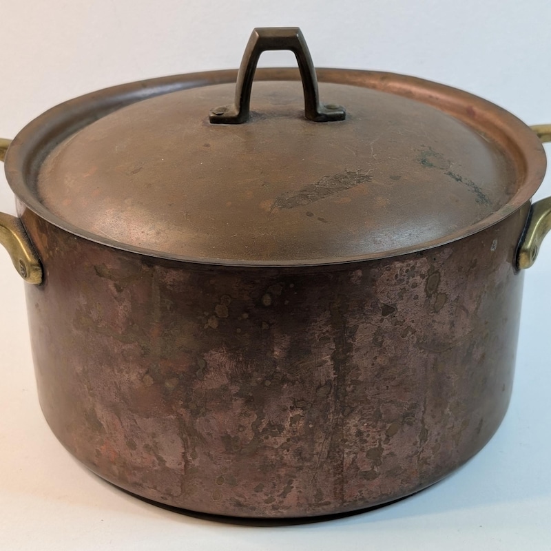 Vintage 1960s Copper Pot - Etsy