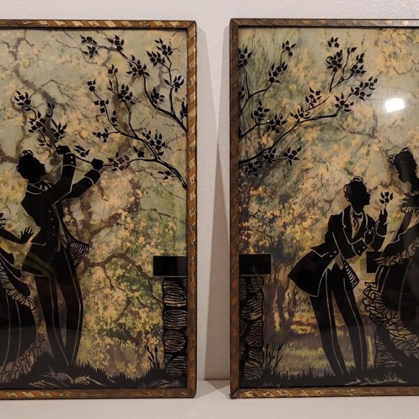 Reverse Painting - Etsy
