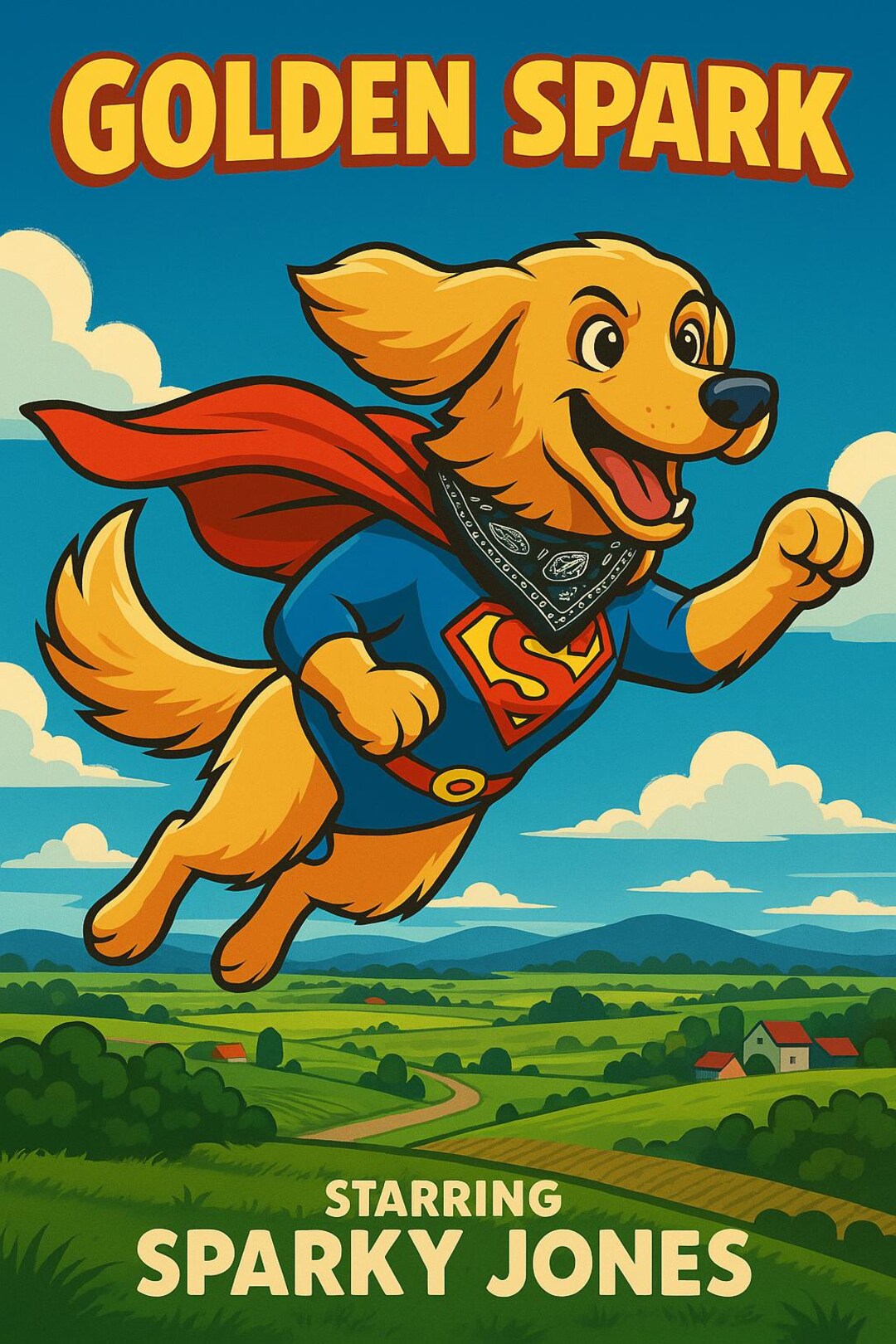 Custom Cartoon Movie Posters Starring Your Pet - Etsy