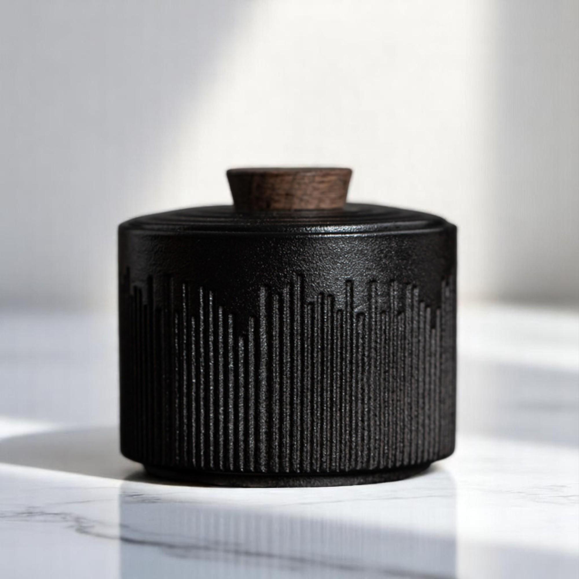 Handmade Japanese Ceramic Storage Jar With Lid – Minimalist Tea ...