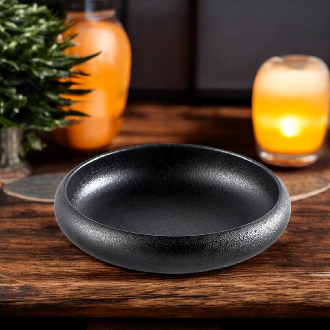 Handmade Japanese Ceramic Plates Set – Rustic Glazed Ramen, Salad ...