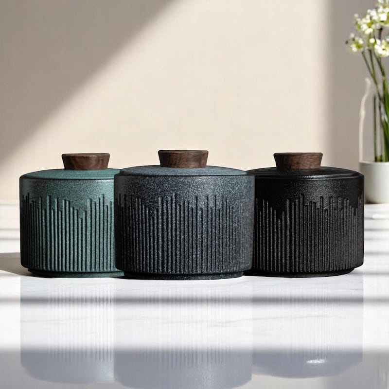 Matte Ceramic Decor Jars - Etsy