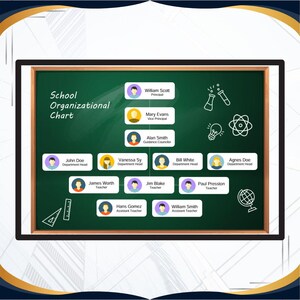 Professional Organization Chart – Microsoft Word Format (editable) - Etsy