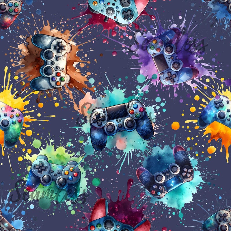 Video Game Fabric - Etsy