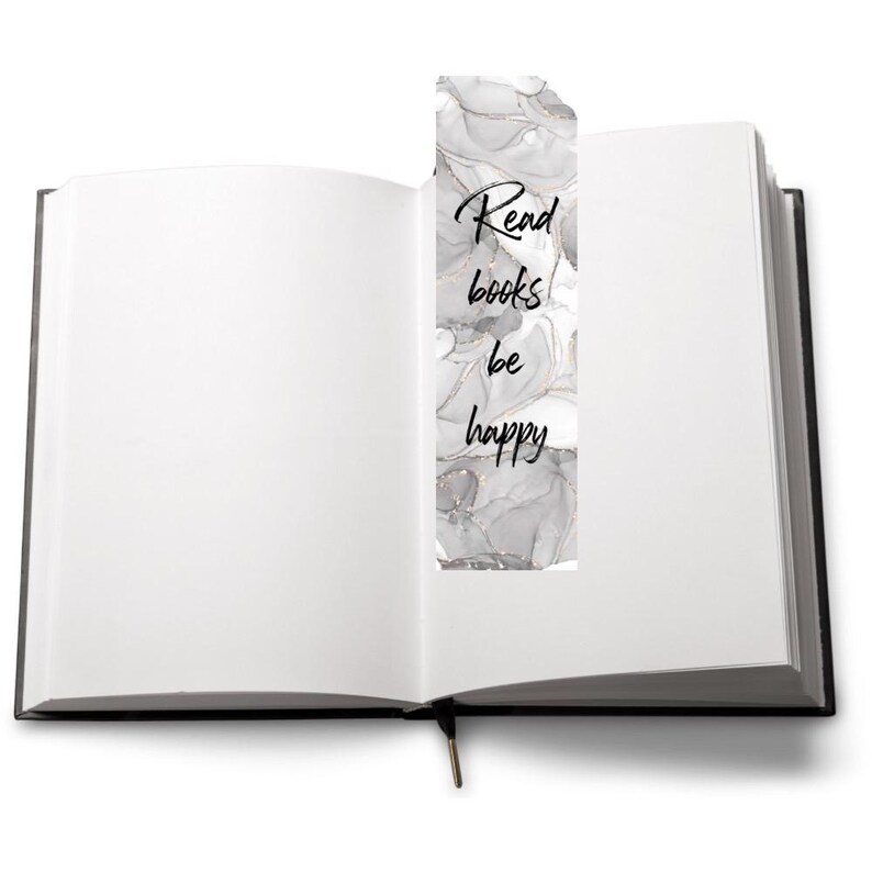 10 Digital Marble Bookmarks, Printable Bookmarks - Etsy