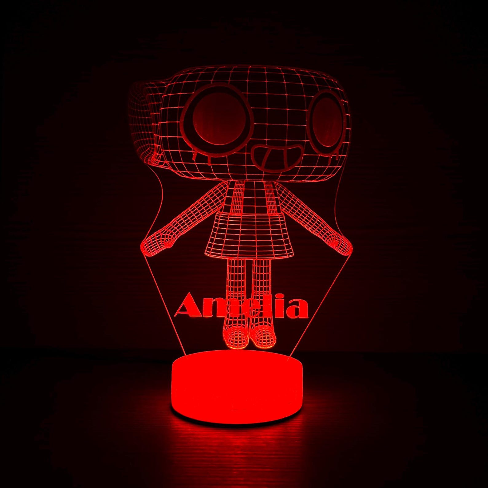 Shelly 3D Lamp Dandy's World Fan Gift Night Light Shelly Lamp Bedside ...