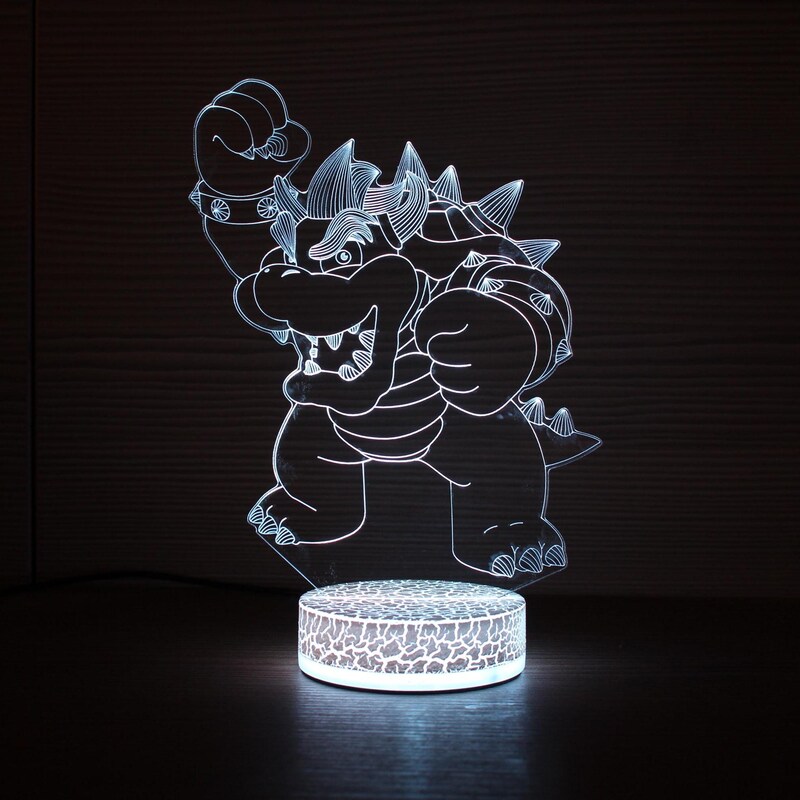 Mario Lamp - Etsy