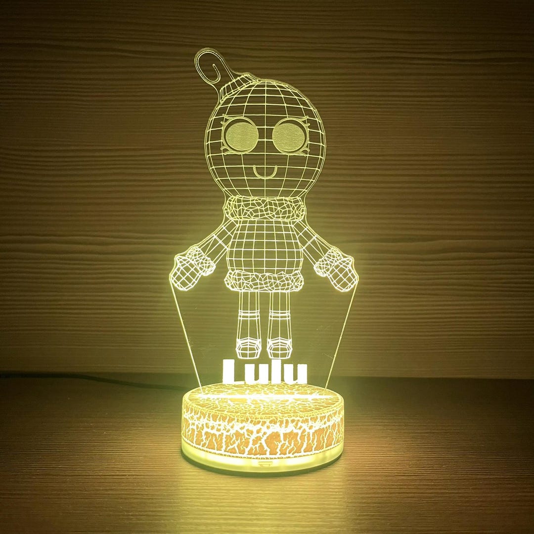 Bobette Dandy's World 3D Night Light Bobette Lamp Bobette Light 3D ...