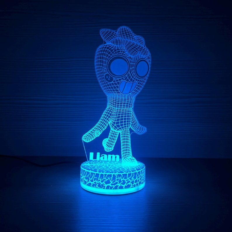 Sprout Dandy's World 3D Night Light Sprout Lamp Bedside Lamp 3D Night ...
