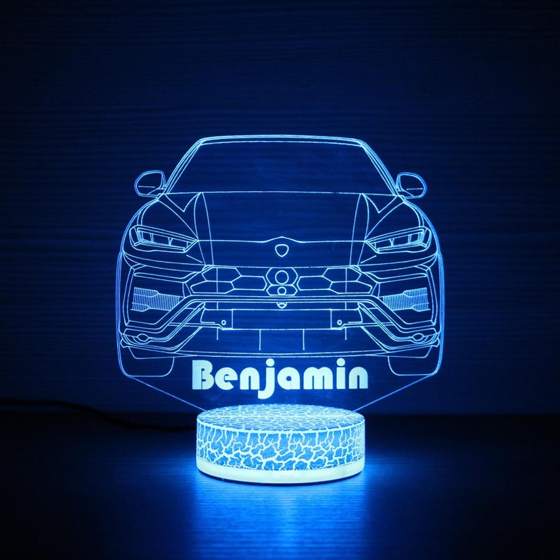 Lamborghini Urus Lambo Urus Light Urus Lamp Lambo Owner 3D Night Light ...