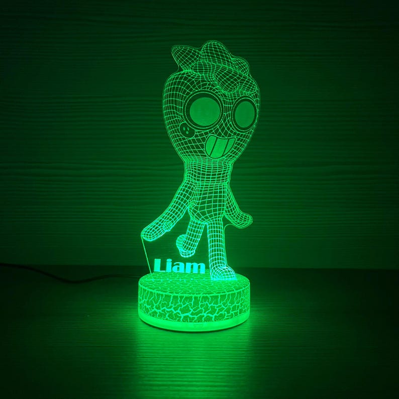 Sprout Dandy's World 3D Night Light Sprout Lamp Bedside Lamp 3D Night ...