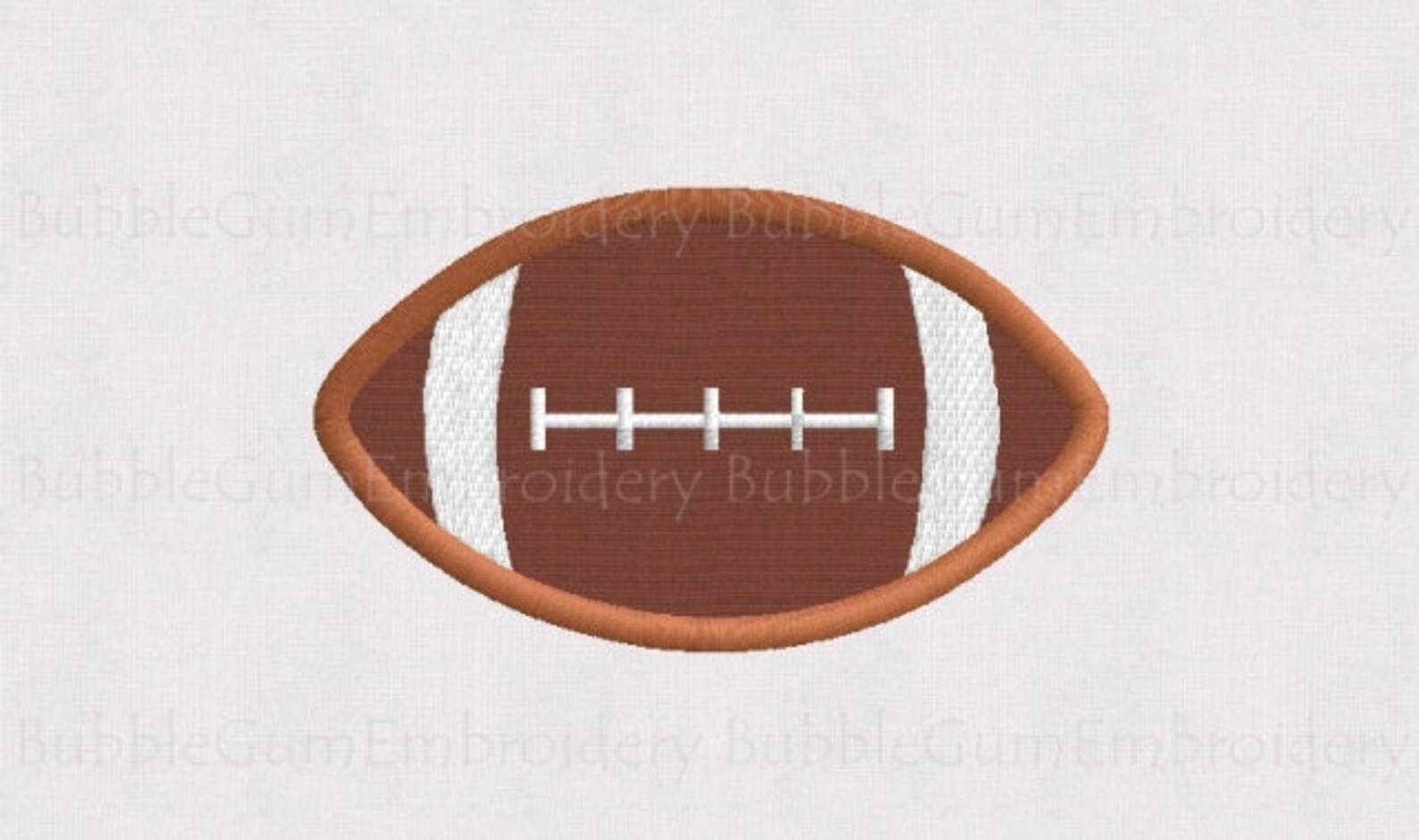 Football Applique Embroidery Design Instant Download - Etsy