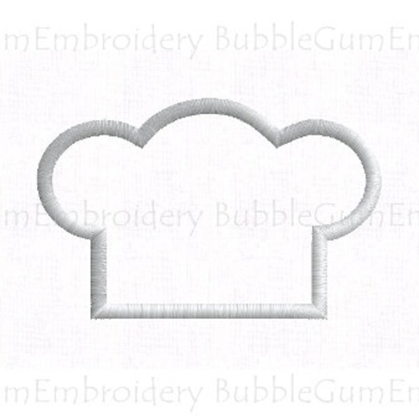 Chef Applique - Etsy