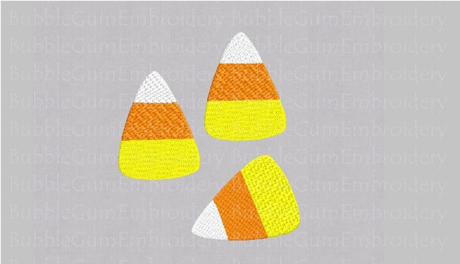 Candy Corn Embroidery Designs Set Instant Download - Etsy