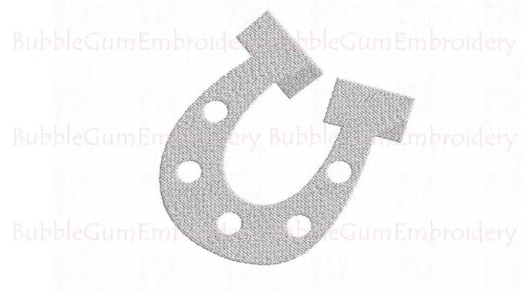 Horseshoe Embroidery Design Instant Download - Etsy