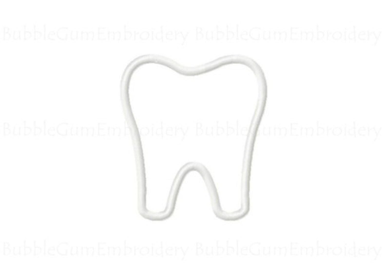 Tooth Applique Embroidery Design Instant Download - Etsy