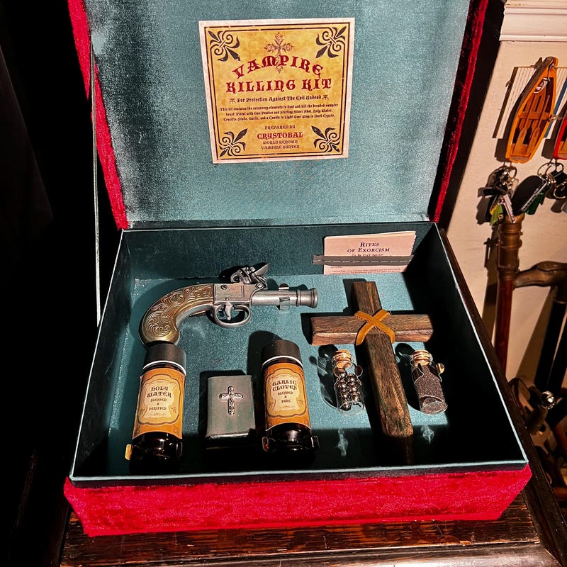 Vampire Hunting Kit - Etsy
