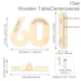 Wooden LED Light up Number: Birthday Party Decor, Table Centerpiece. - Etsy