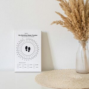 Printable Steps Tracker, Health & Fitness Planner, Simple Step Tracker ...