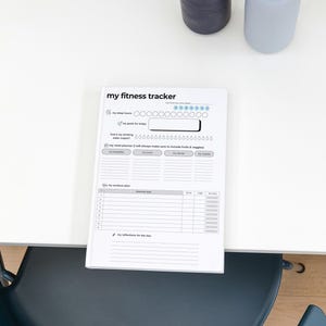 Printable Fitness Tracker – Crush Your Fitness Goals!, Workout Tracker ...
