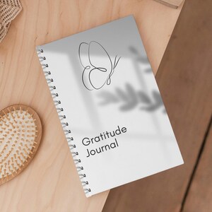 Printable 5-minute Gratitude Journal, Daily Gratitude Journal ...