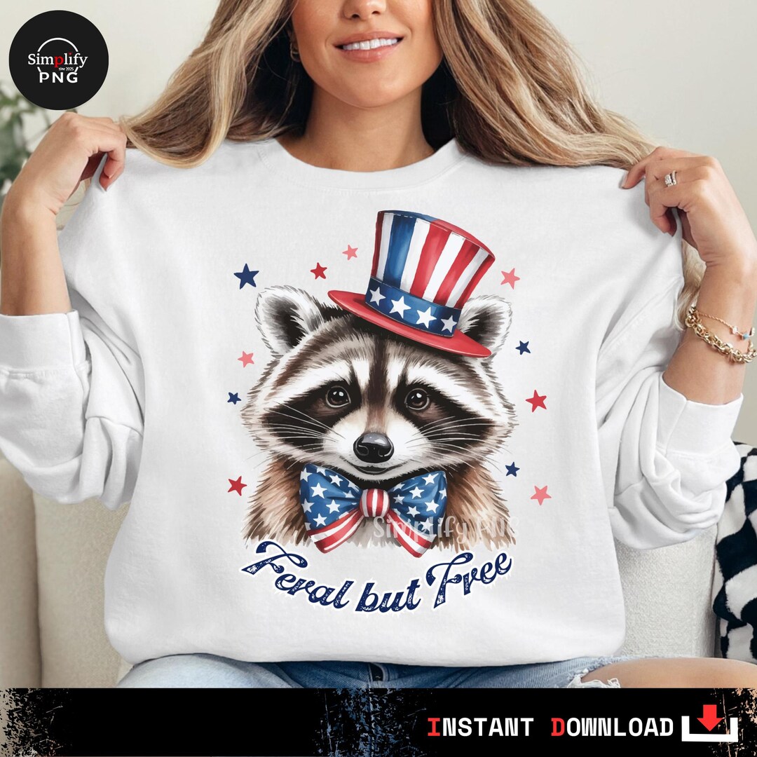 Feral but Free Png, Opossums Squad Trash, Funny Raccoon Shirt PNG ...