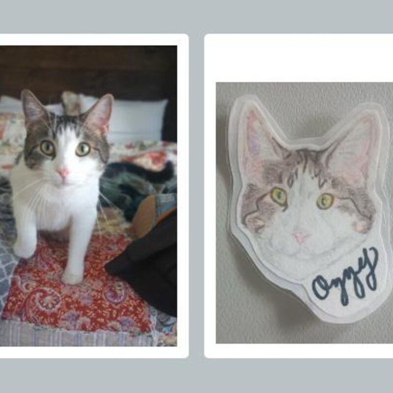 Hand Drawn Stickers - Etsy